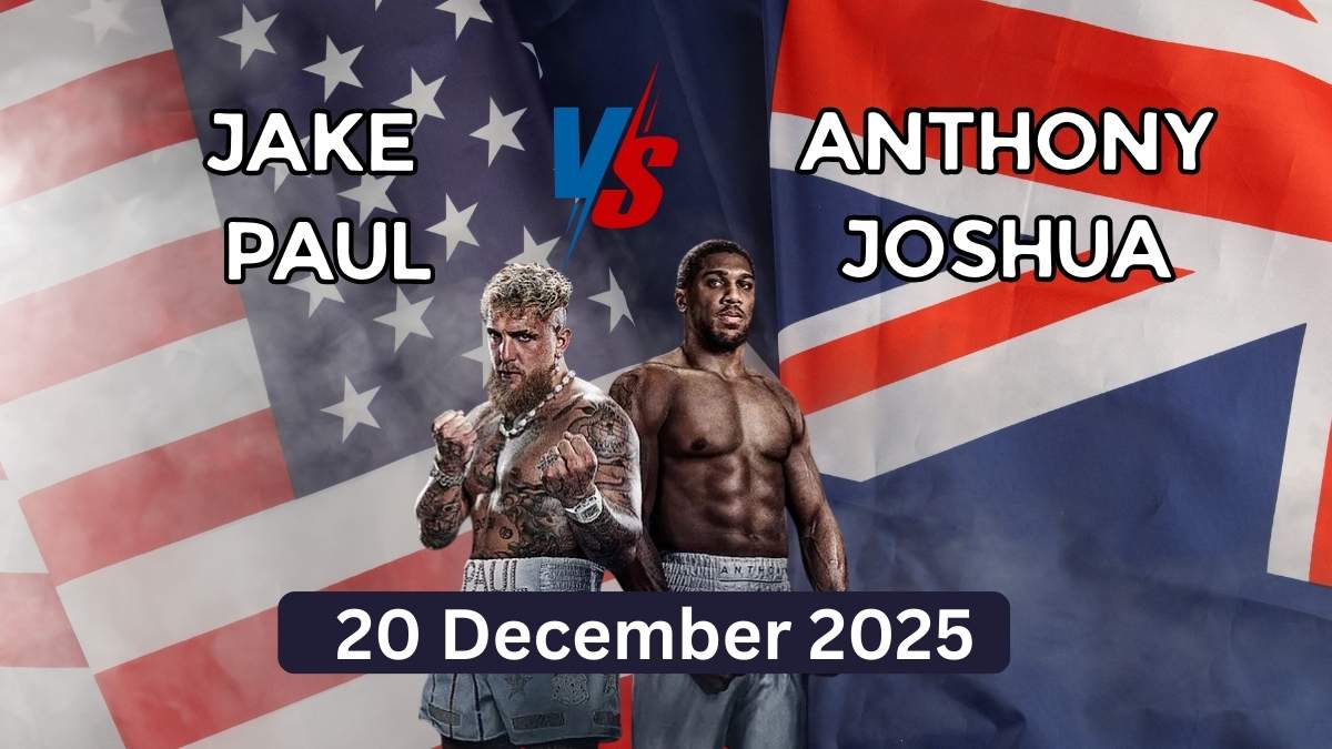 Jake Paul Vs Anthony Joshua Date - Check Predictions & Future, Complete ...